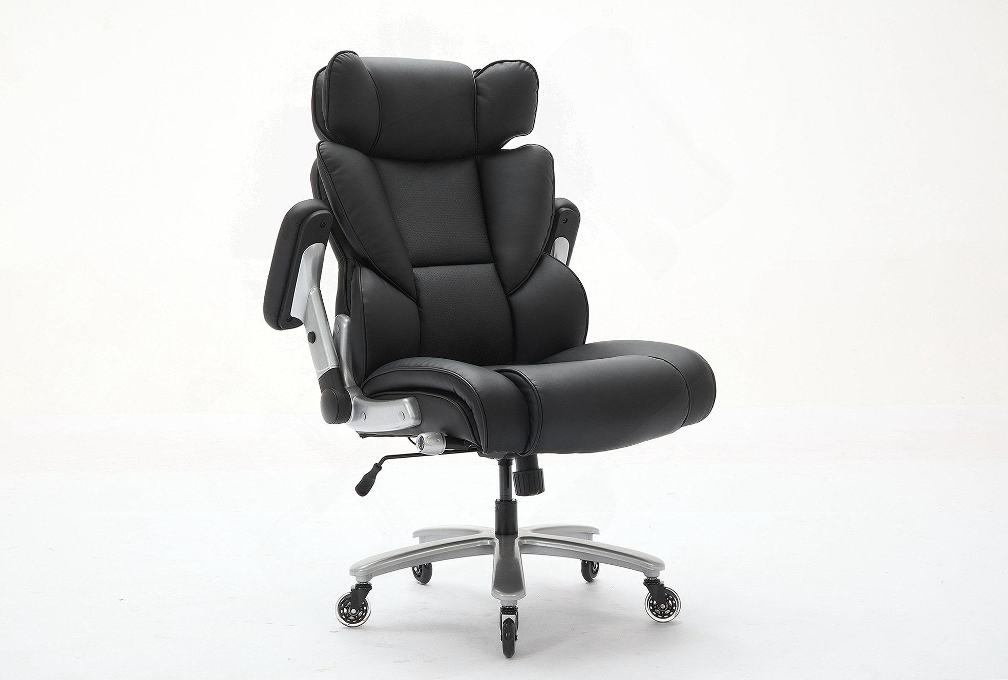 Hokku Designs Big and Tall Office Chair 500lbs with Adjustable Lumbar ...