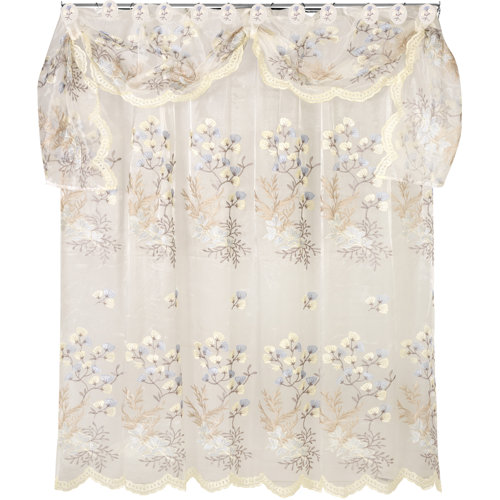 French Country Shower Curtains & Shower Liners You'll Love | Wayfair