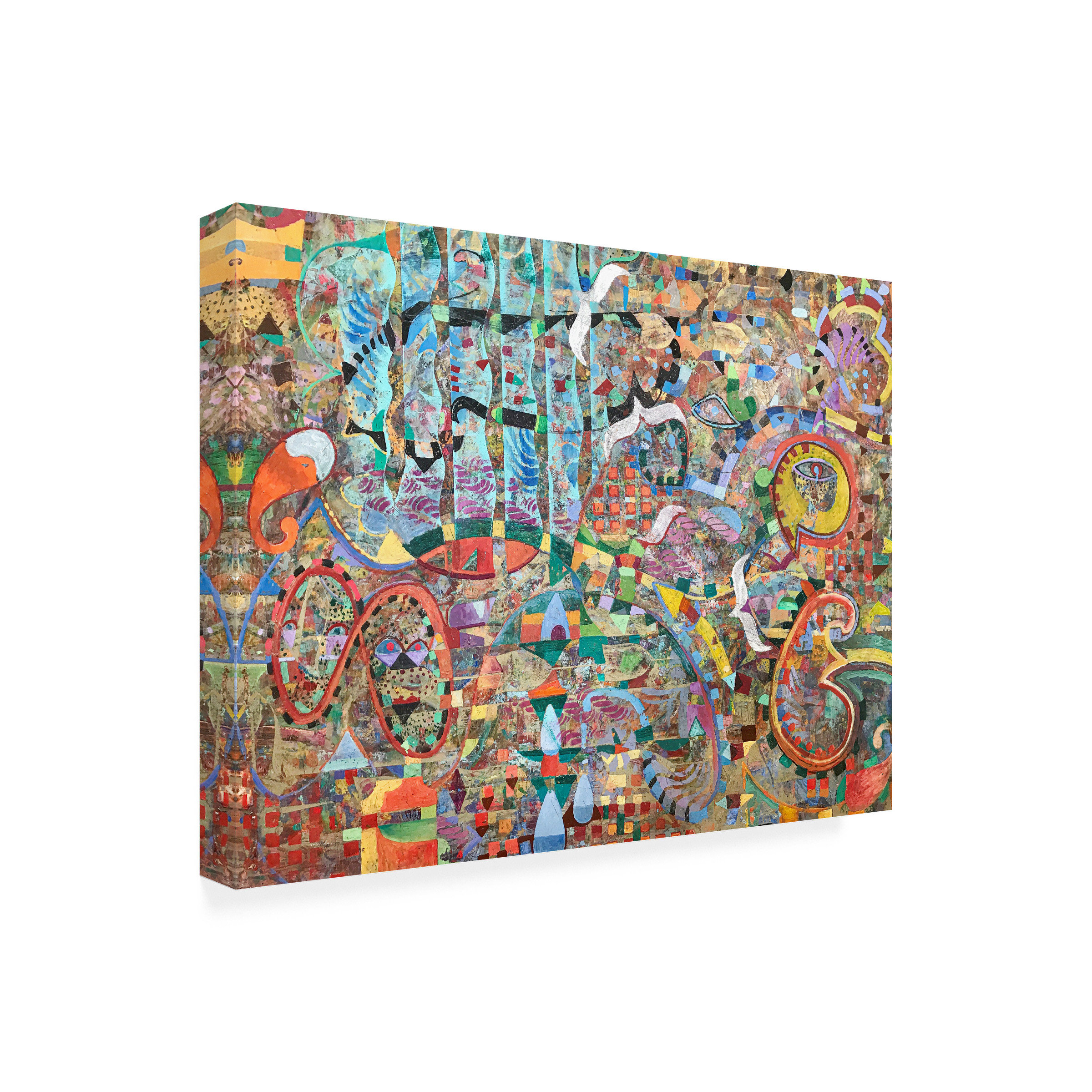 Wrought Studio Alise Loebelsohn Flying Towards Eternity Canvas Art ...