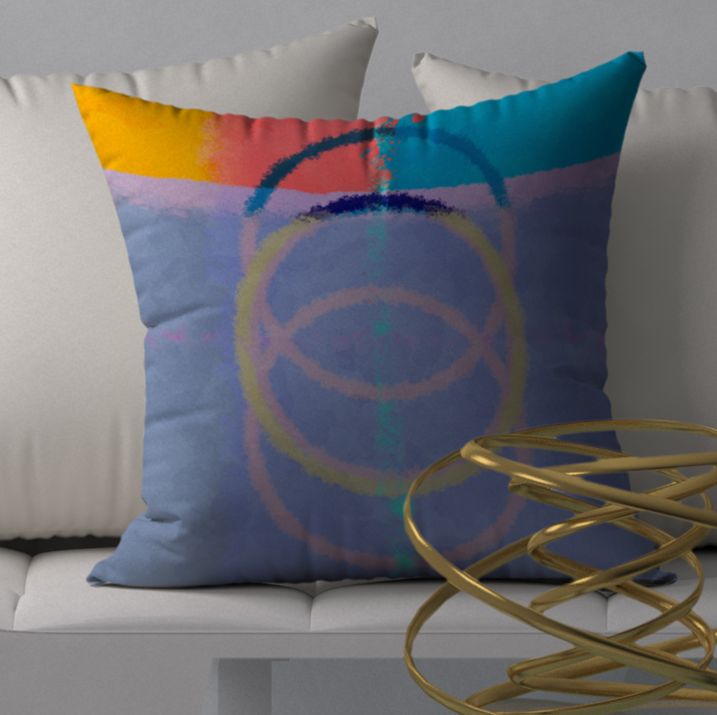 LeRoi Products Coy V.I.P. Square Pillow Cover & Insert | Wayfair