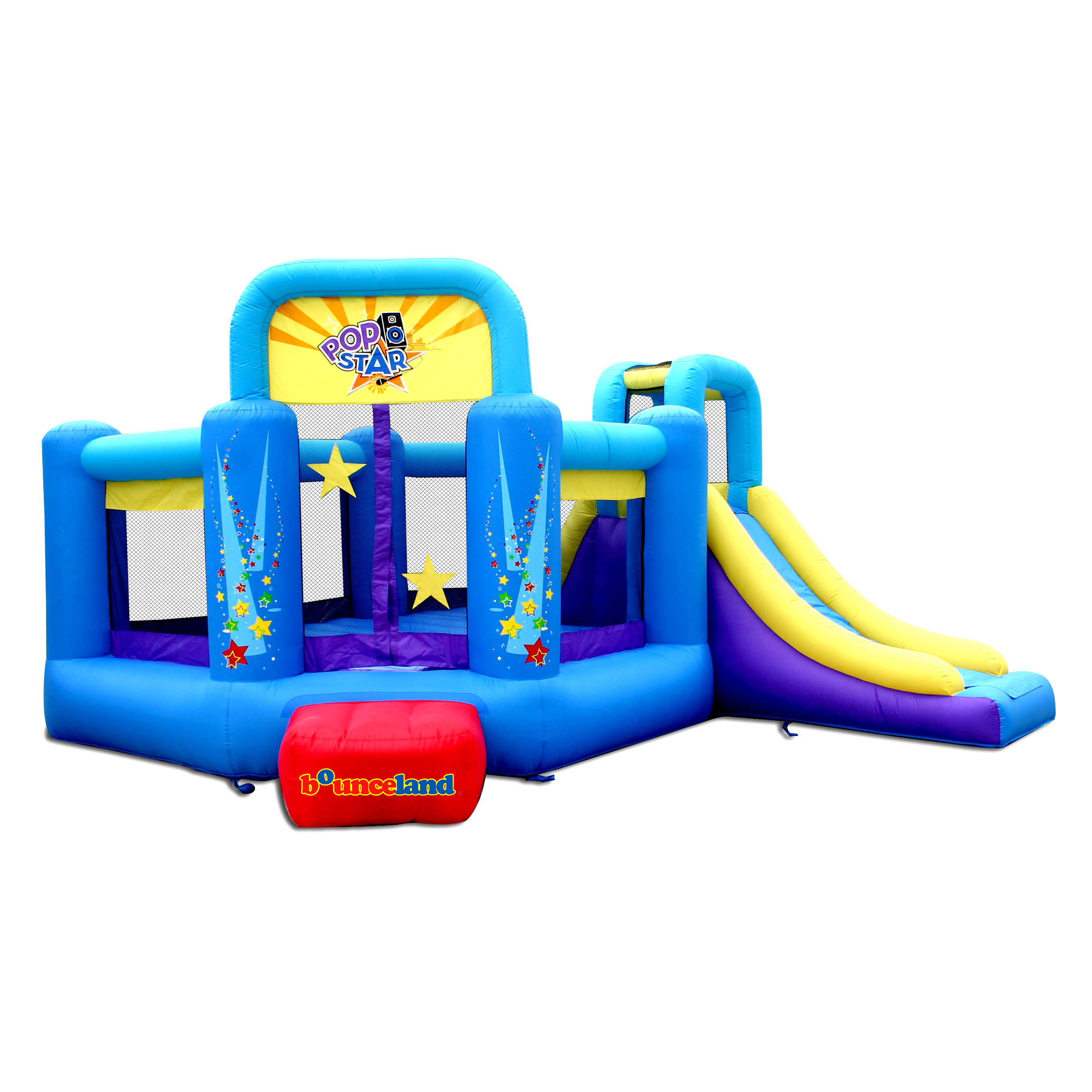 Bounceland Inflatable 13' x 15' Bounce House Slide & Reviews - Wayfair ...