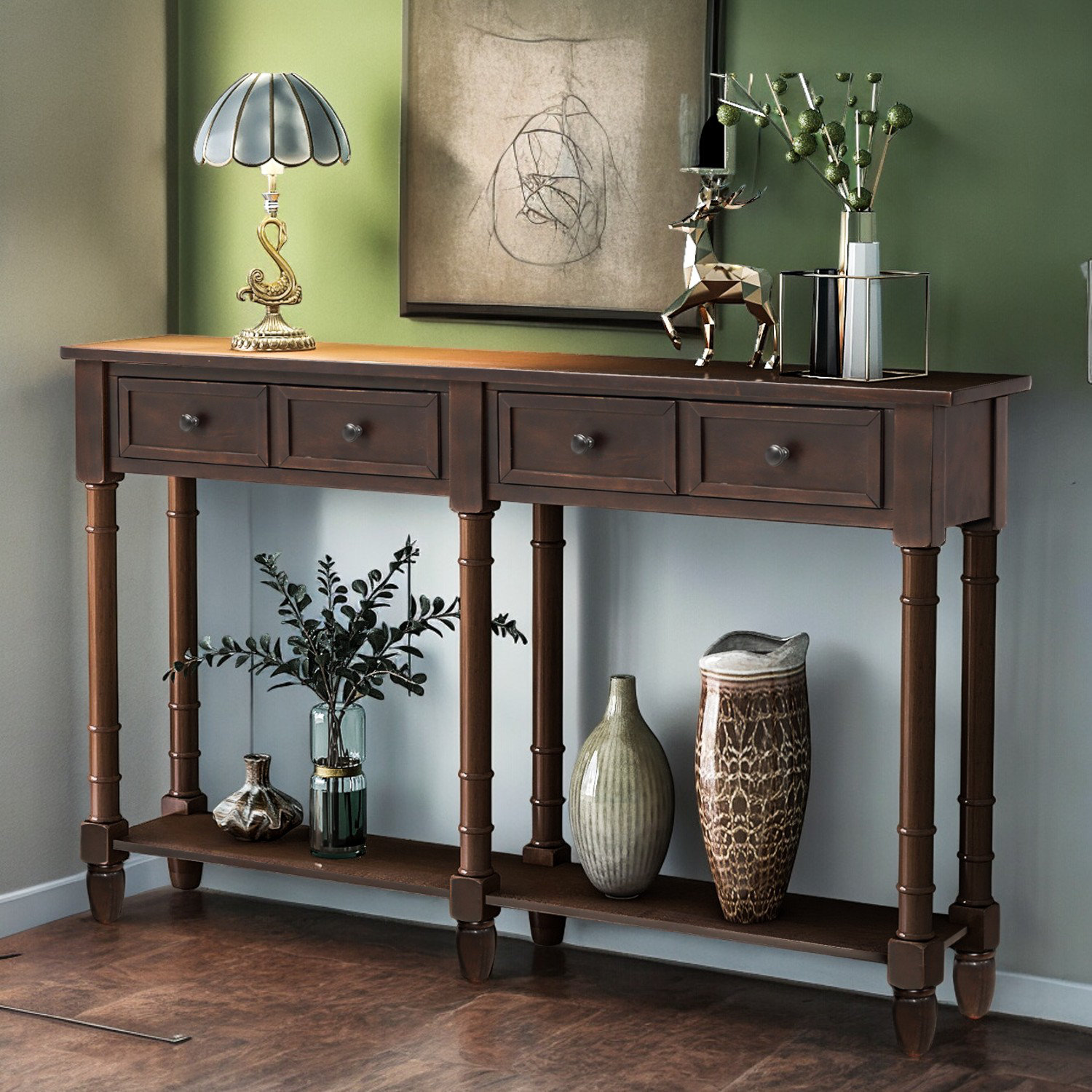 Alcott Hill® Couthran 58'' Console Table - Wayfair Canada