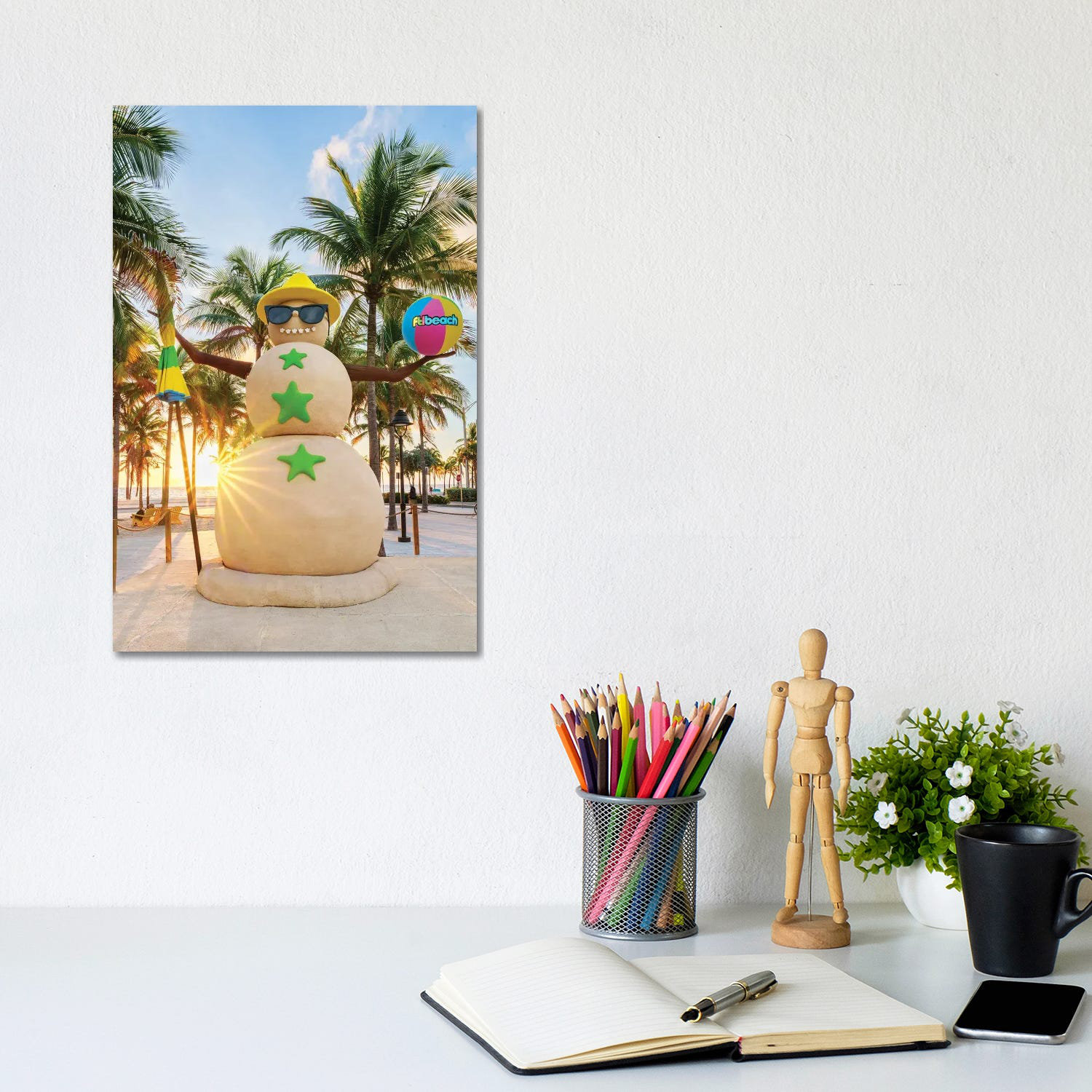The Holiday Aisle® Seasons Greetings - Wall Art Print - Wrapped Canvas ...