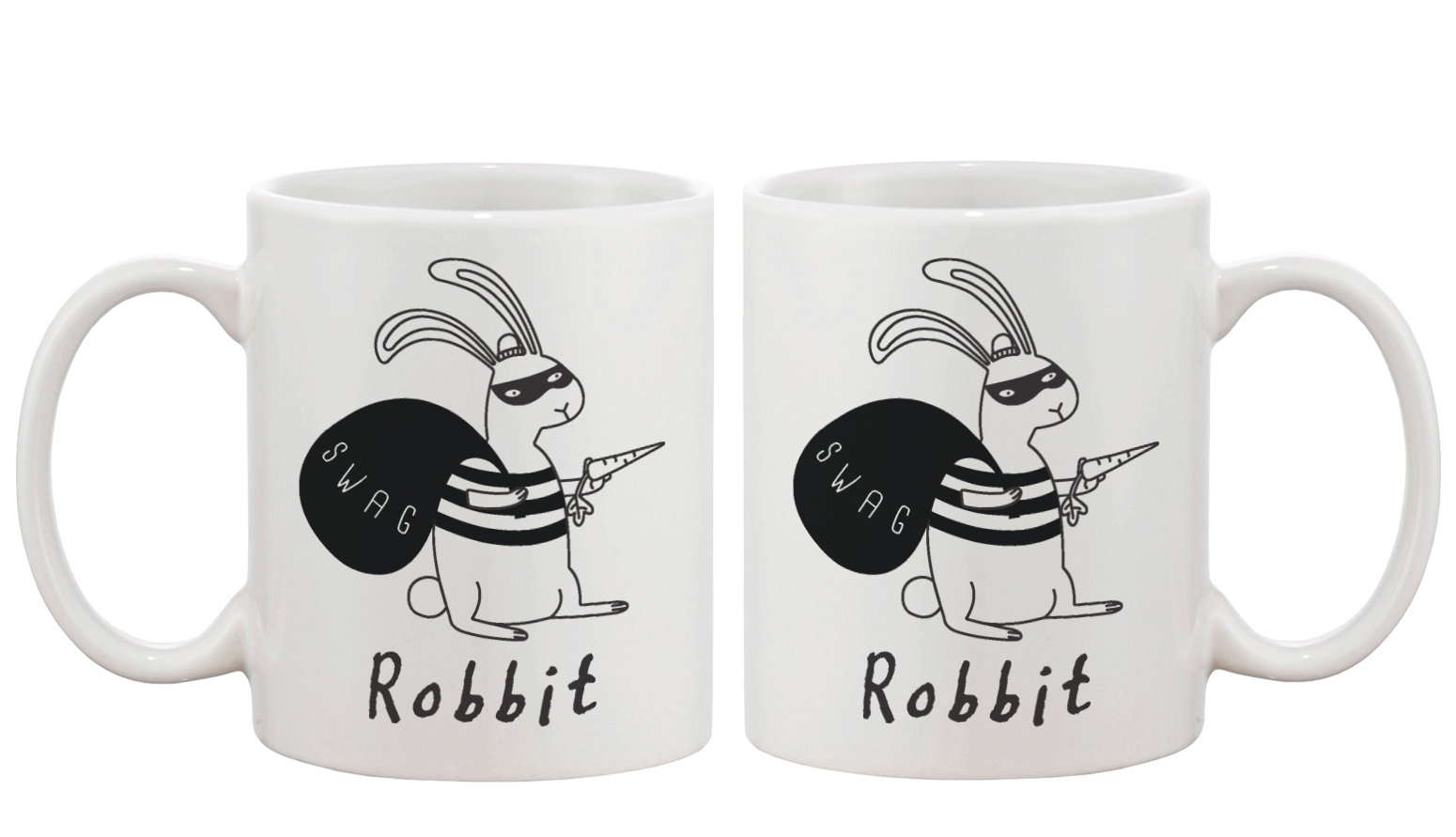 365 Printing Inc Robbit with Swag Bag Ceramic Coffee Mug - Wayfair Canada