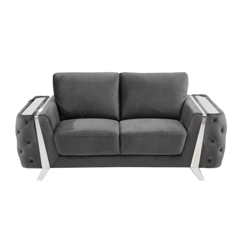 Chrome Sofas You'll Love | Wayfair