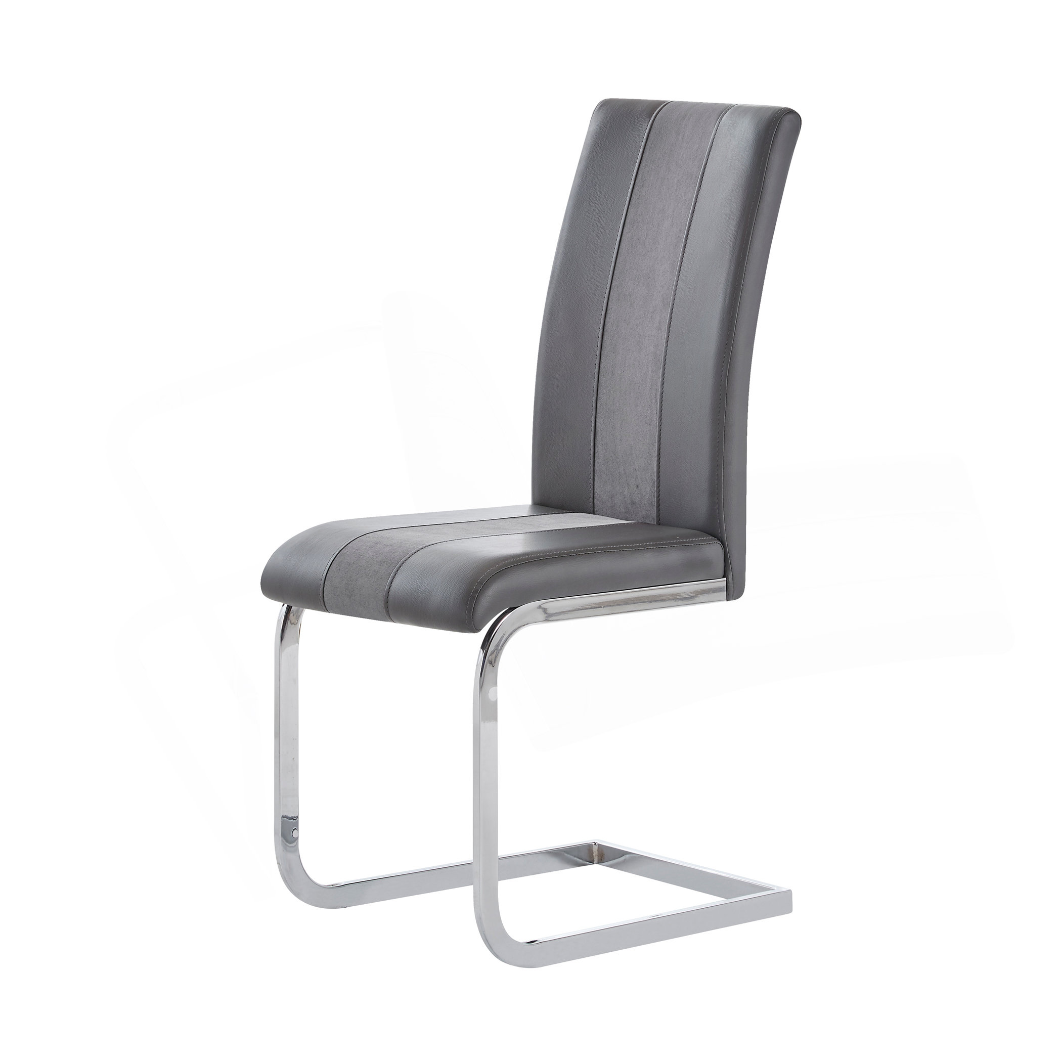 Ivy Bronx Altis Fabric Grey Dining Chairs (Kit Of 4) - Wayfair Canada