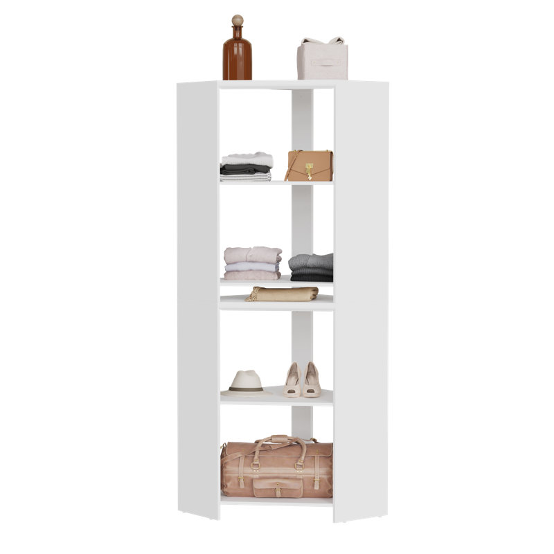 ClosetMaid Impressions Corner Tower Unit & Reviews | Wayfair