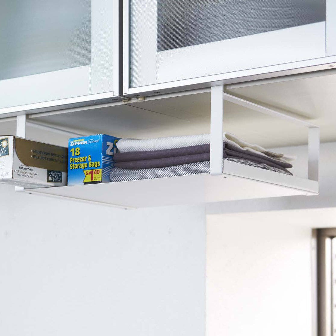 Yamazaki USA Yamazaki Home Under Shelf Storage Rack - Cabinet Organizer ...