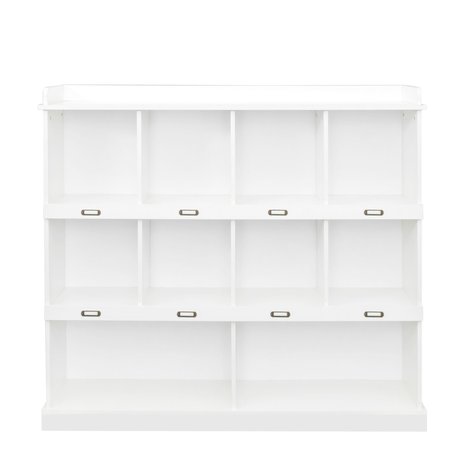 Ophelia & Co. 10-Shelf Bookcase, White - 53.43"X11.56"X47.41" For All ...