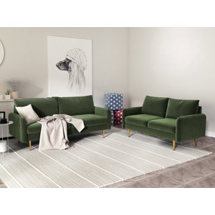 Green Living Room Sets You'll Love | Wayfair