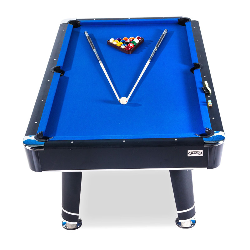 RACK Pool Tables RACK Orion 8-Foot Billiard/Pool Table (Blue) | Wayfair