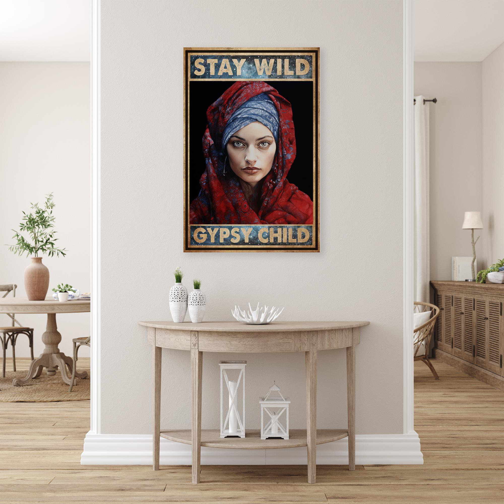 Trinx Woman Stay Wild Gypsy Child | Wayfair