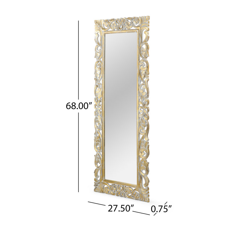 Willa Arlo™ Interiors Vivan Traditional Full Length Mirror & Reviews ...