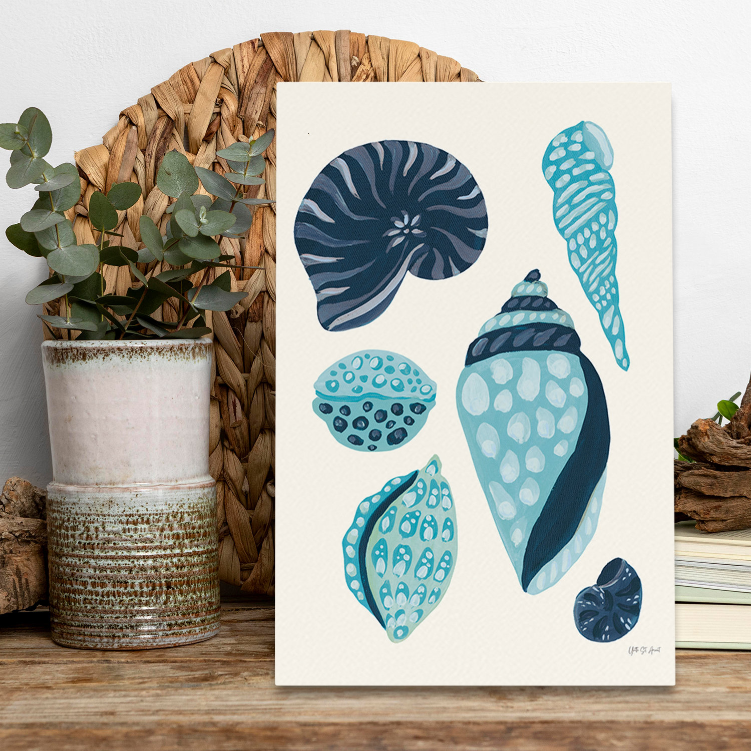 Bay Isle Home™ Beachy And Nautical My Tropical Shell Collection I V2 ...