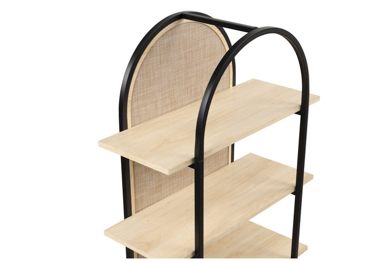 Bay Isle Home Cleophus Etagere Bookcase & Reviews | Wayfair