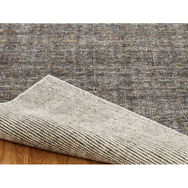 George Oliver Beckwith Handmade Flatweave Gray Rug & Reviews | Wayfair