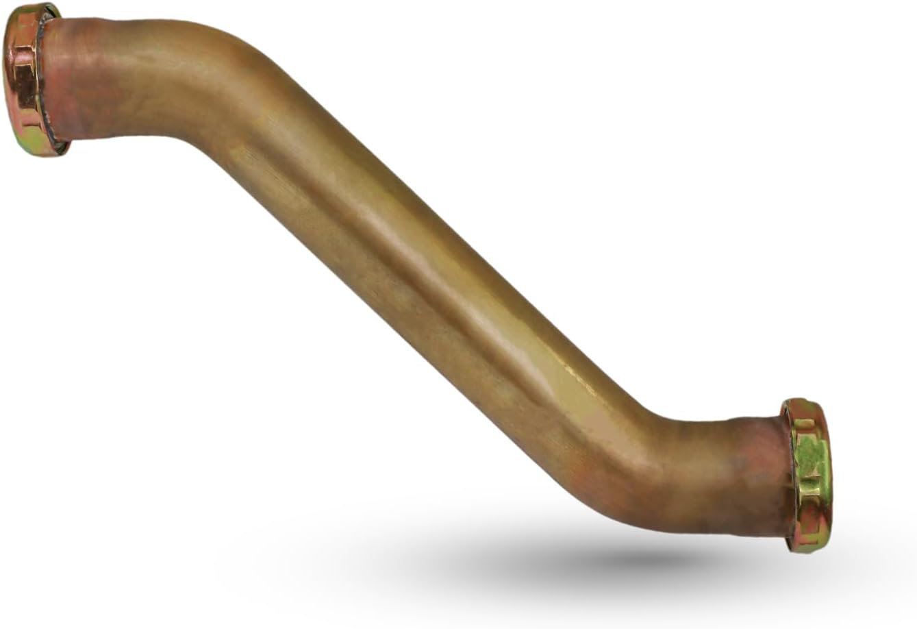 Highcraft Double Offset Tube 1-1/2" Rough Brass 17-Gauge for Bathroom ...