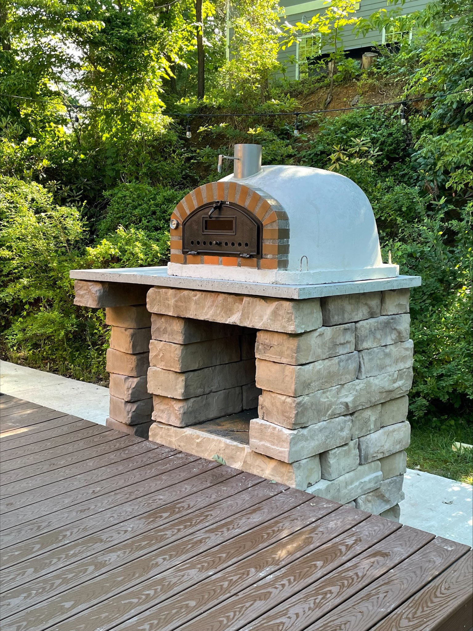 Authentic Pizza Ovens Rustic Arch Pizzaioli Pizza Oven | Wayfair