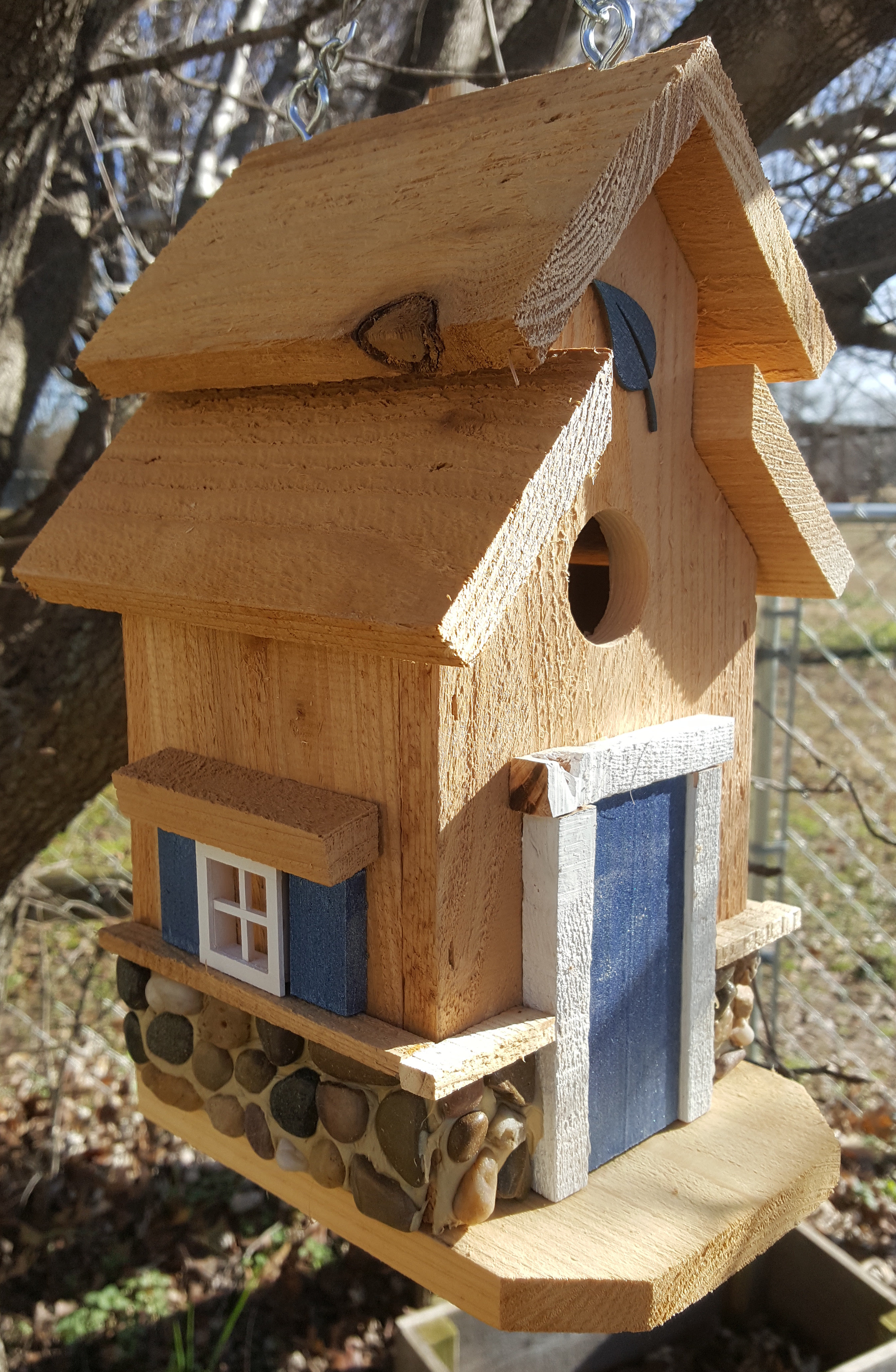 Millwood Pines Palacio 13 in x 7 in x 7 in Birdhouse & Reviews | Wayfair
