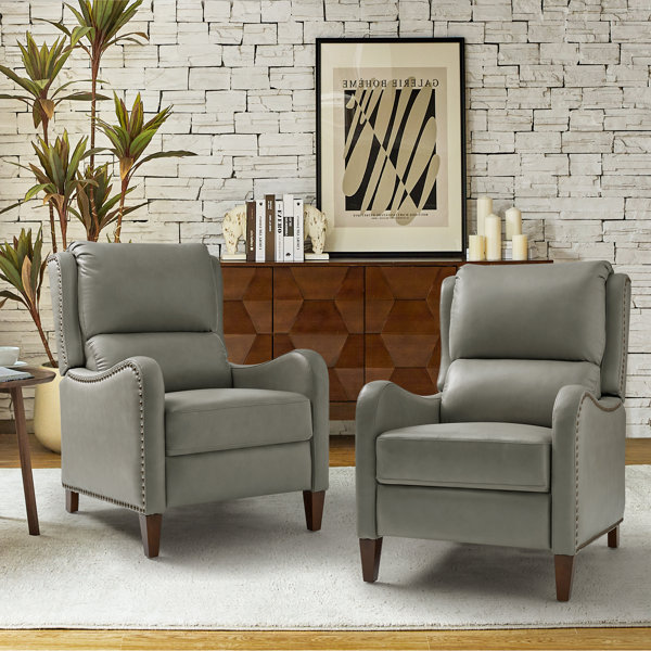 Leather Recliners You'll Love | Wayfair