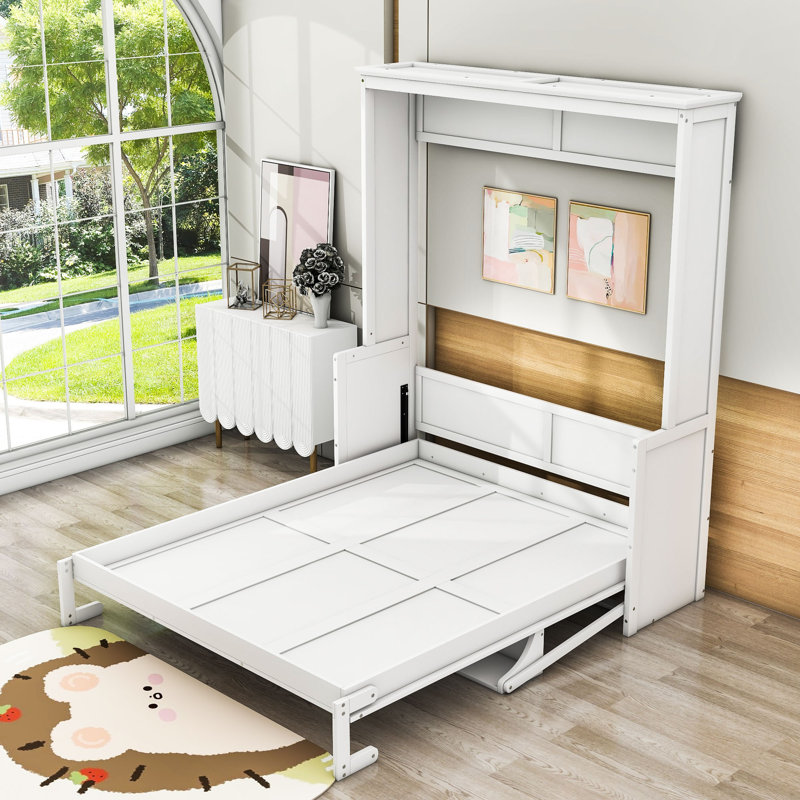 Wildon Home® Azilda Queen Storage Murphy Bed | Wayfair