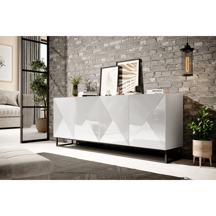 Ebern Designs Mehrunisha 200cm Sideboard | Wayfair.co.uk