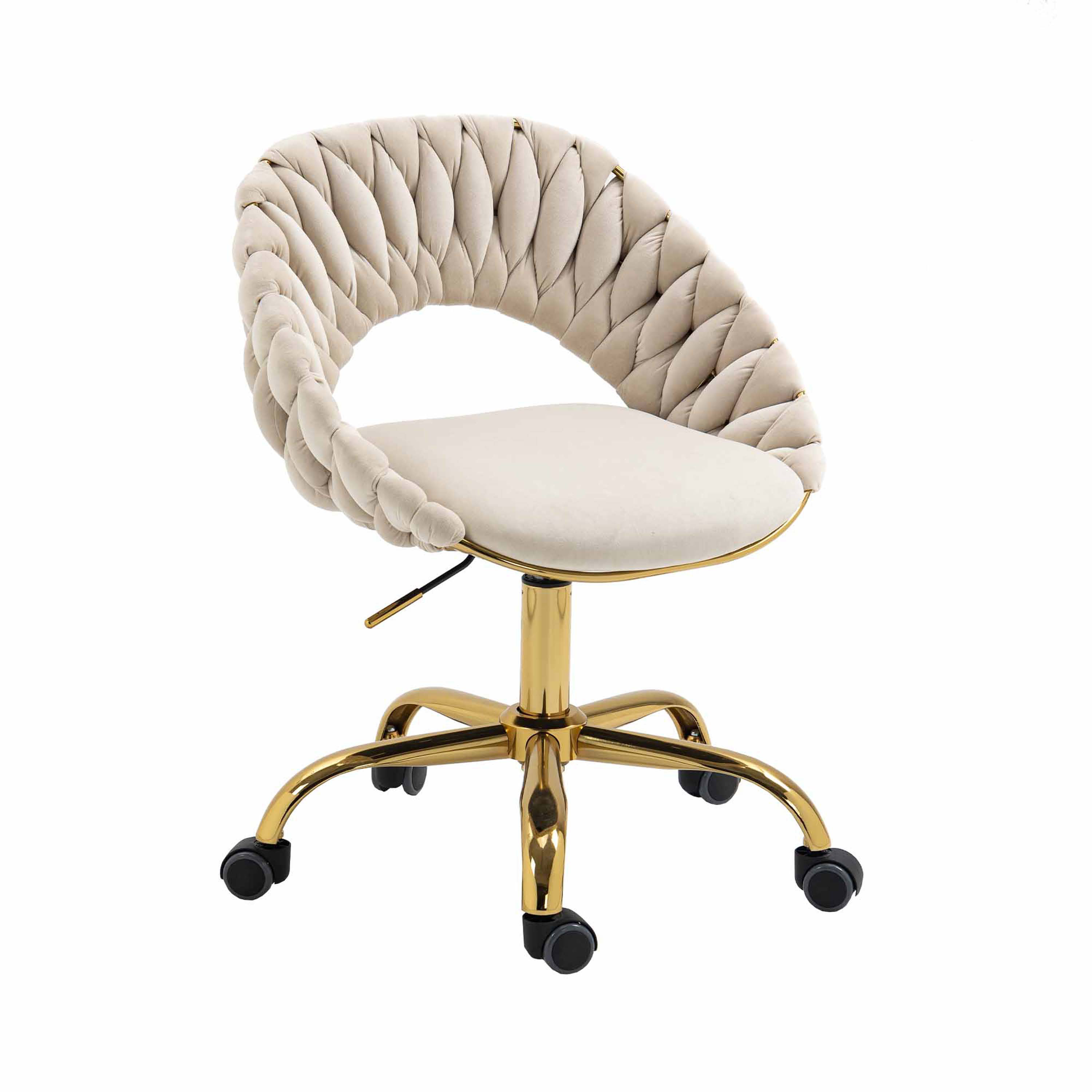 Beyong Computer Chair Office Chair Adjustable Swivel Chair Fabric Seat ...