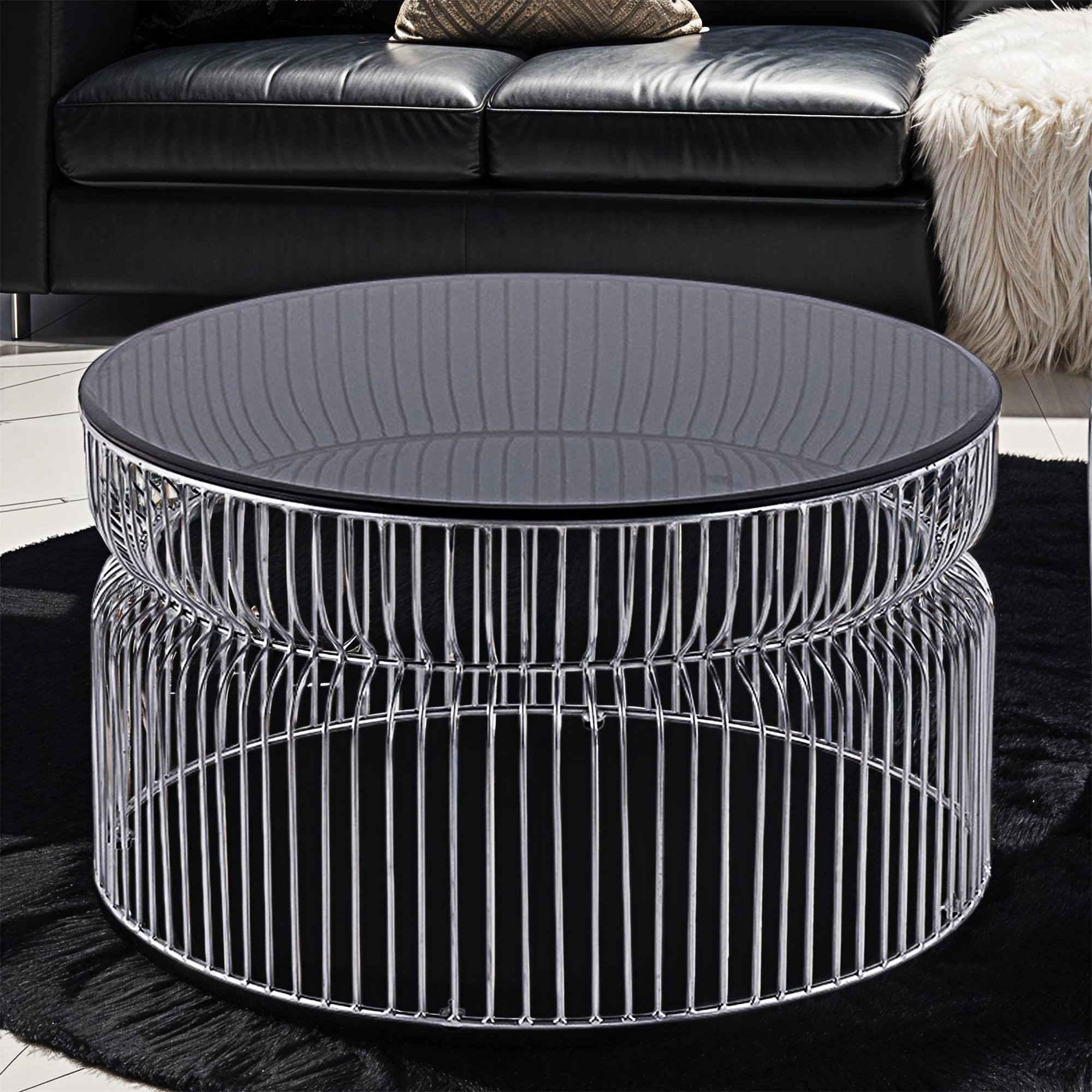 Ivy Bronx Contemporary Metal Coffee Table | Wayfair