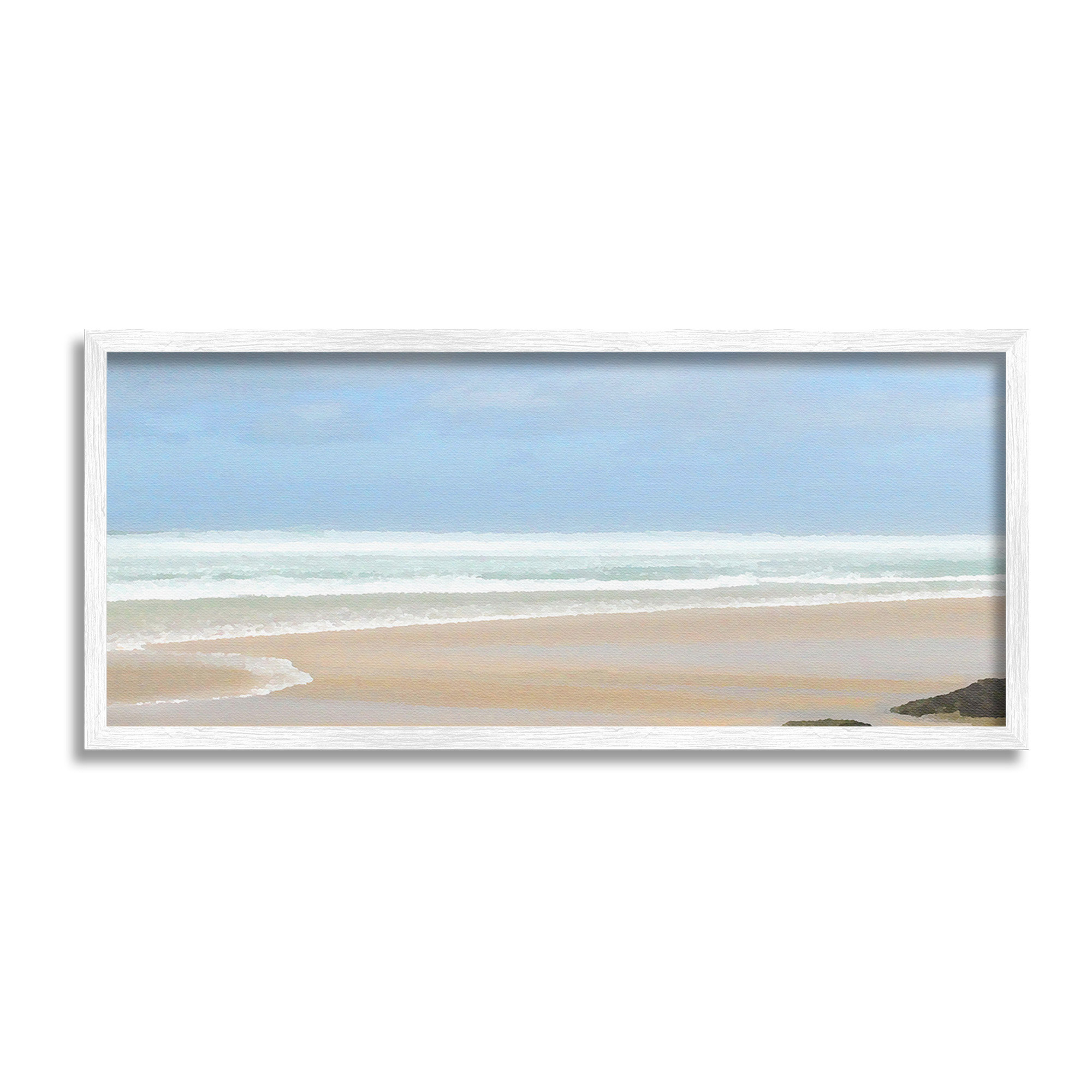 Highland Dunes Panoramic Abstract Shoreline Canvas Wall Art by Noah Bay ...