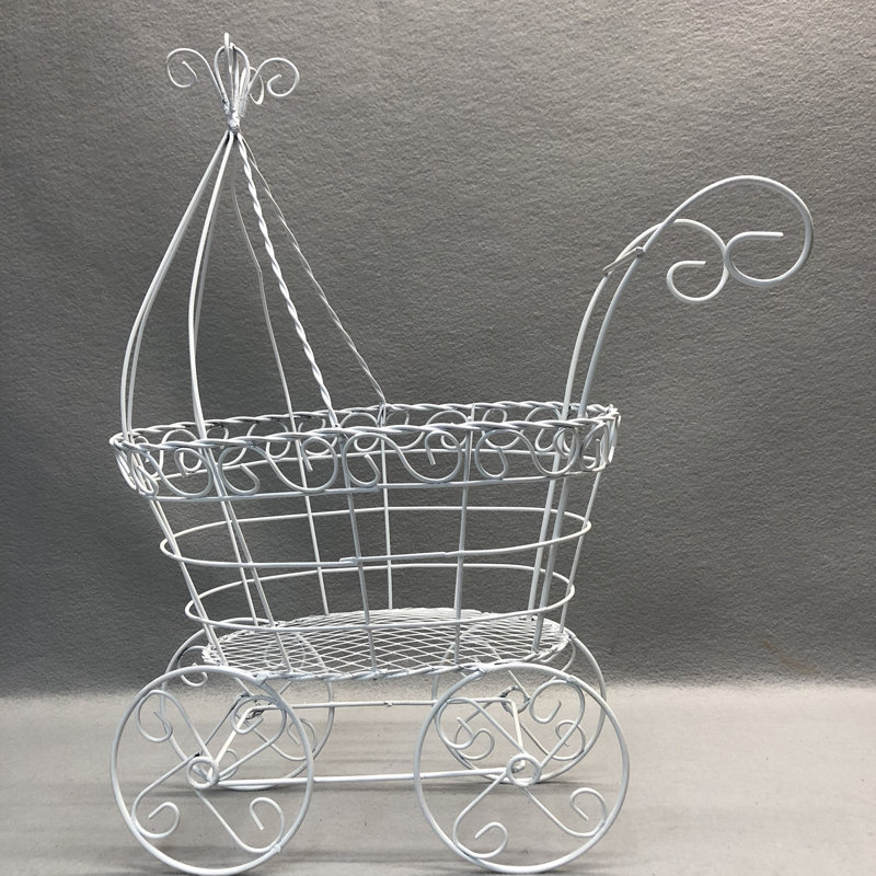Red Barrel Studio® Decorative Wired Baby Carriage Stroller | Wayfair