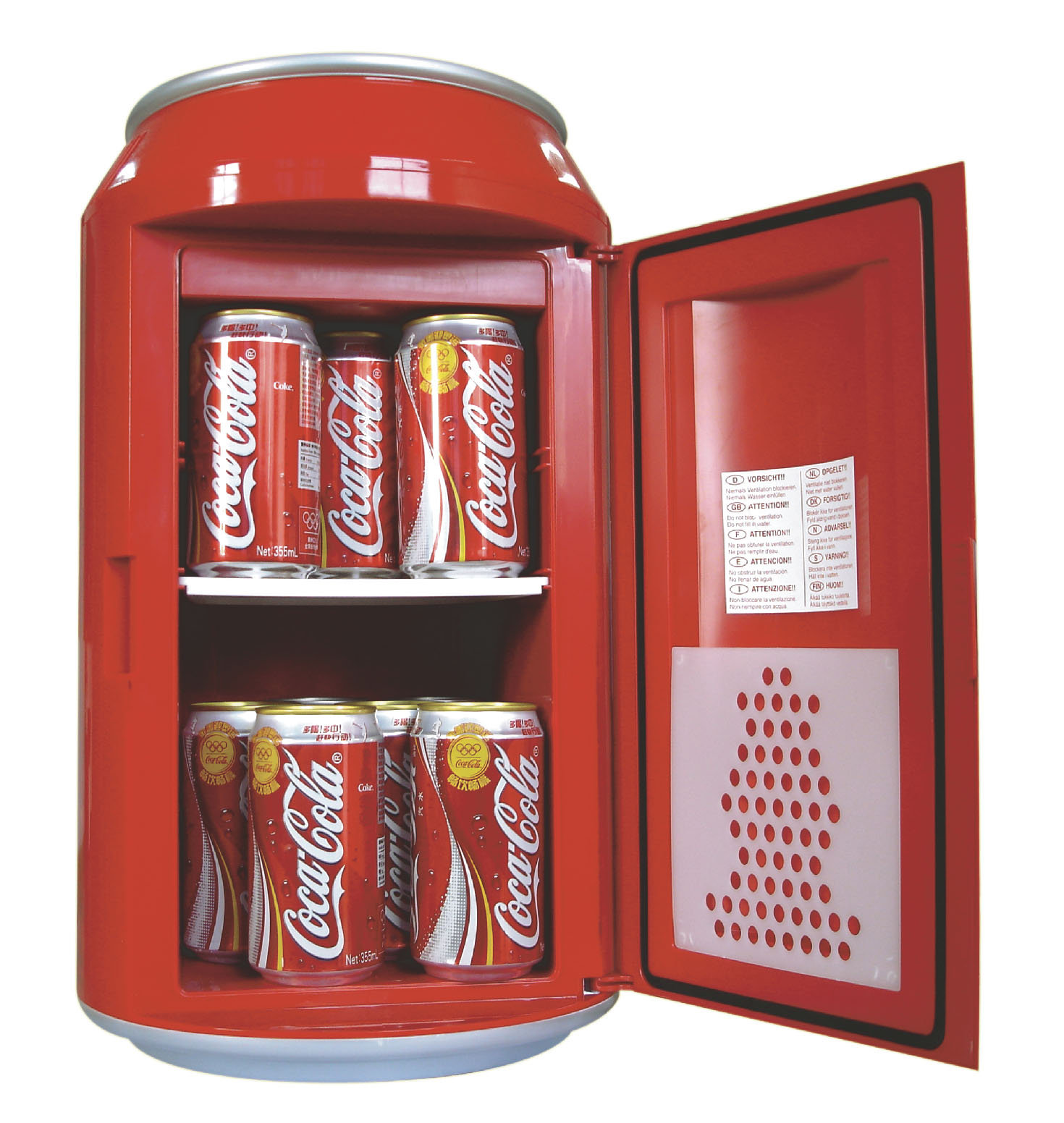 Koolatron Coca Cola 0.14 cu. ft. Compact Refrigerator & Reviews ...