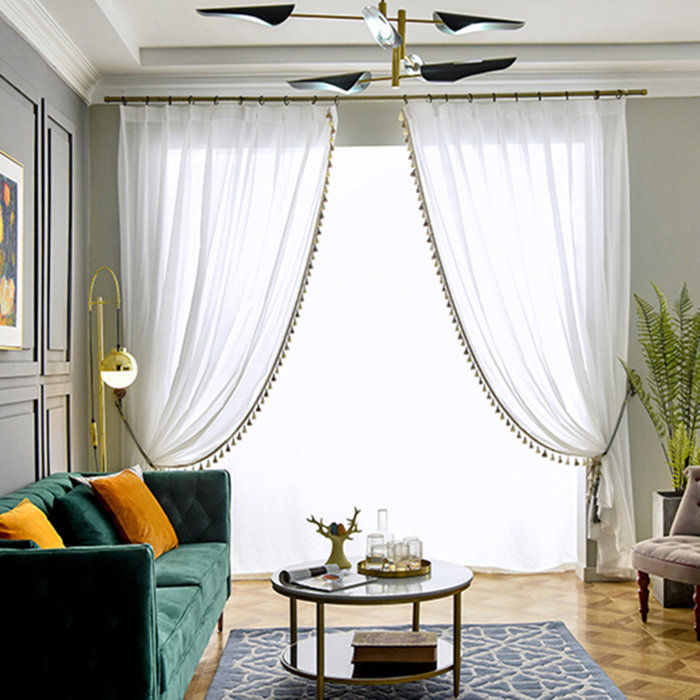 Visionary Home Athena Rayon Curtains & Reviews | Wayfair