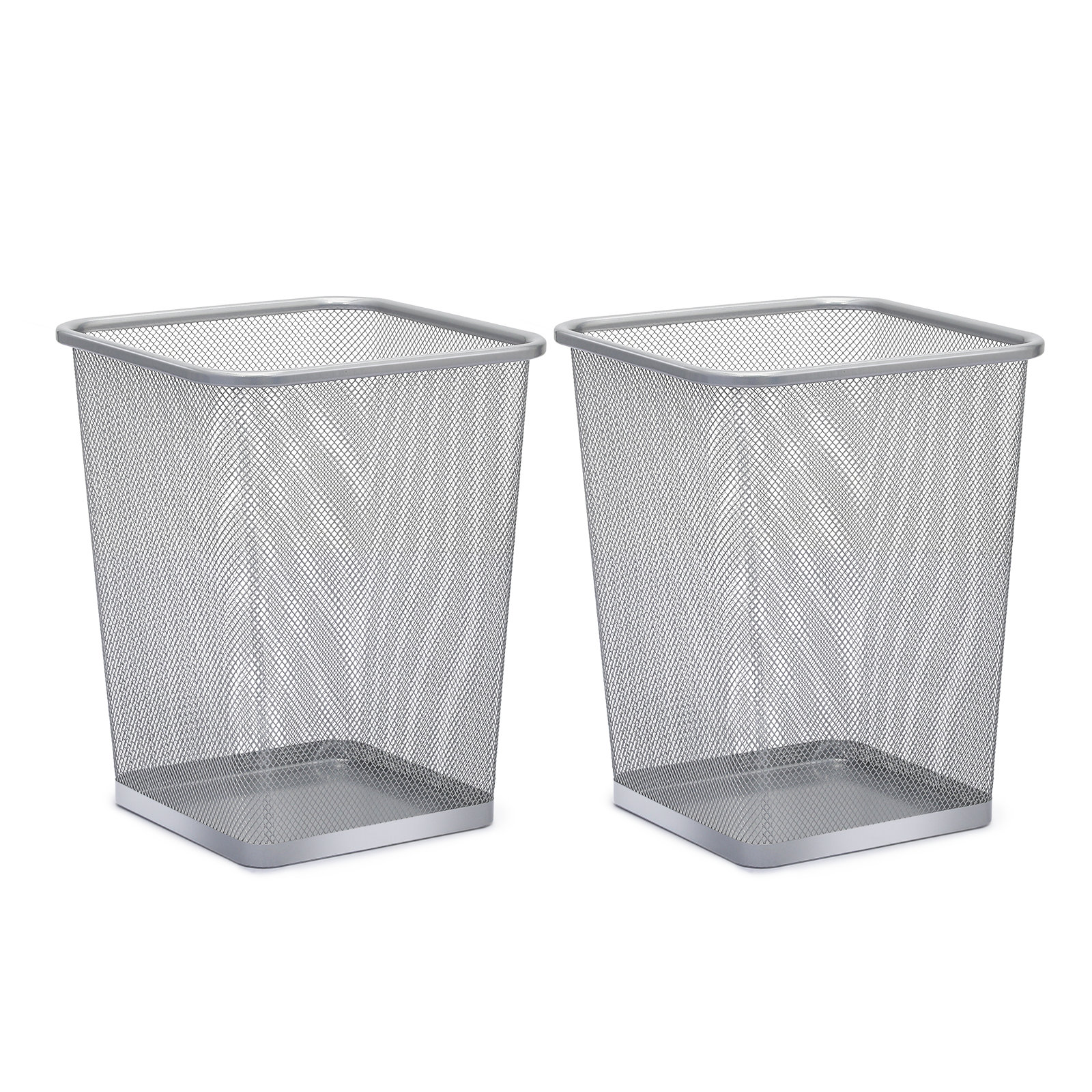 MoNiBloom 5 Gallon Mesh Trash Cans Wastebaskets Waste Basket Recycling ...
