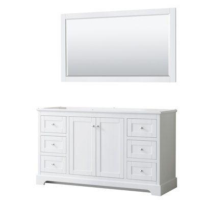Wyndham Collection Avery 59" Single Bathroom Vanity Base Only | Wayfair