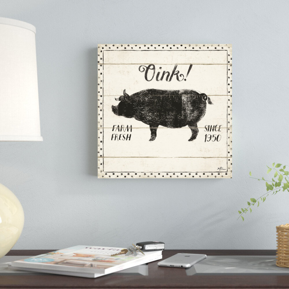 Gracie Oaks Country Thoughts IX by Janelle Penner - Wrapped Canvas ...