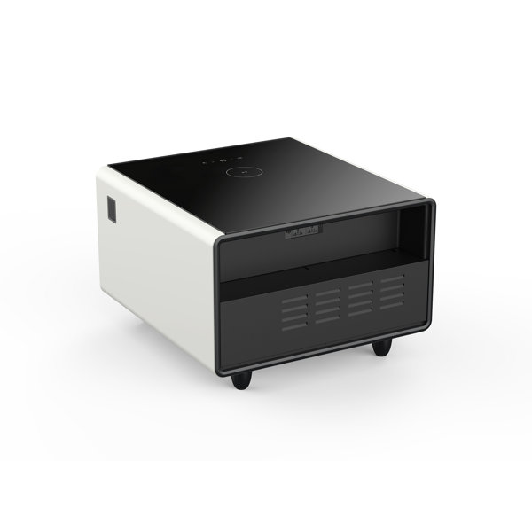 Livtab Smart End Table with Fridge and Built-In Outlets & Reviews | Wayfair