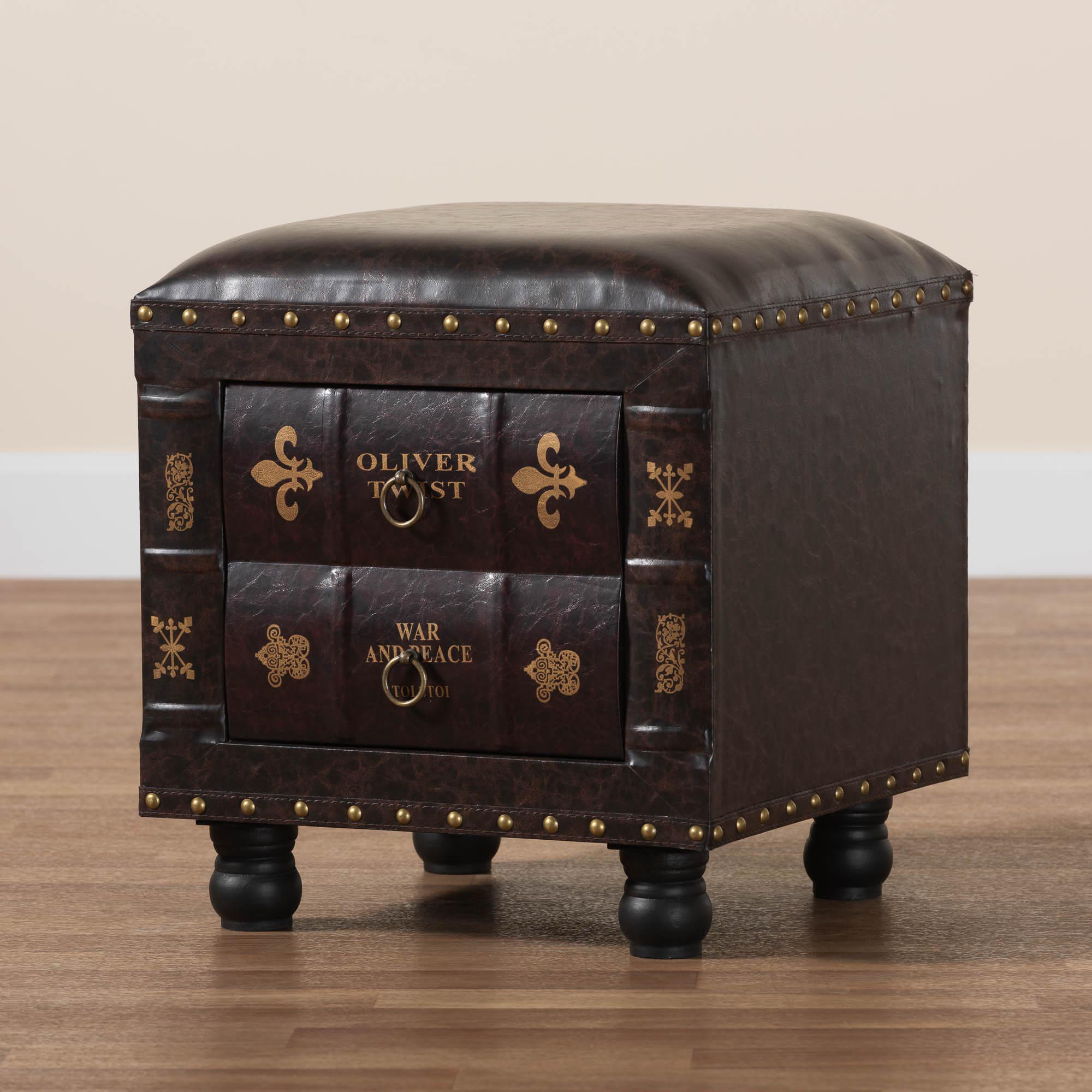 Fleur De Lis Living Ovitt Storage Ottoman & Reviews | Wayfair