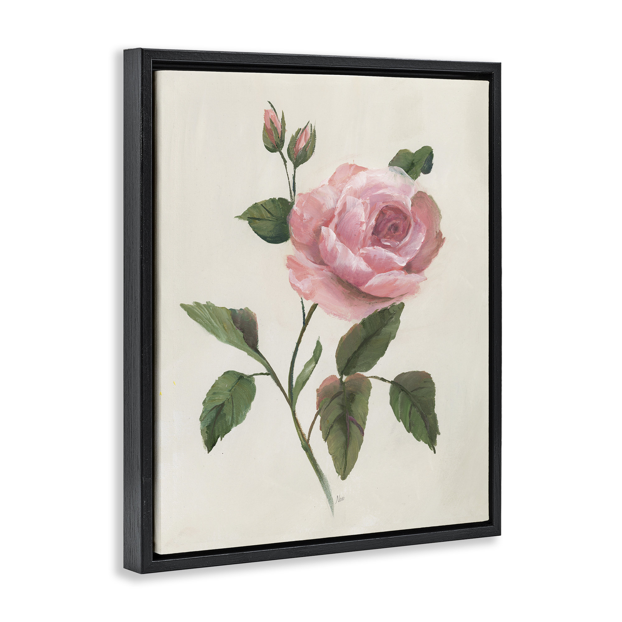 Red Barrel Studio Single Pink Rose Sprig - Wayfair Canada