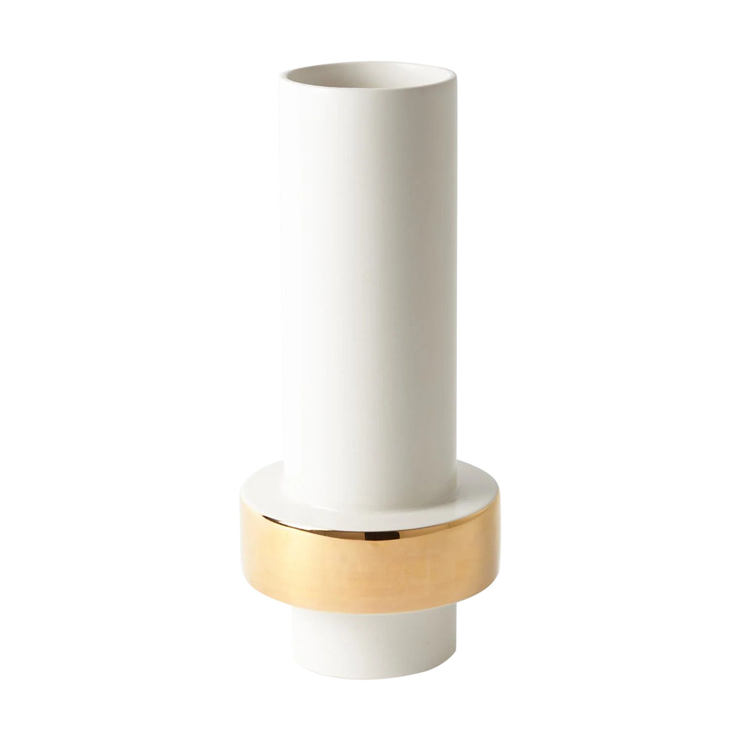 Mercer41 Gold Ring Vase-Low | Wayfair