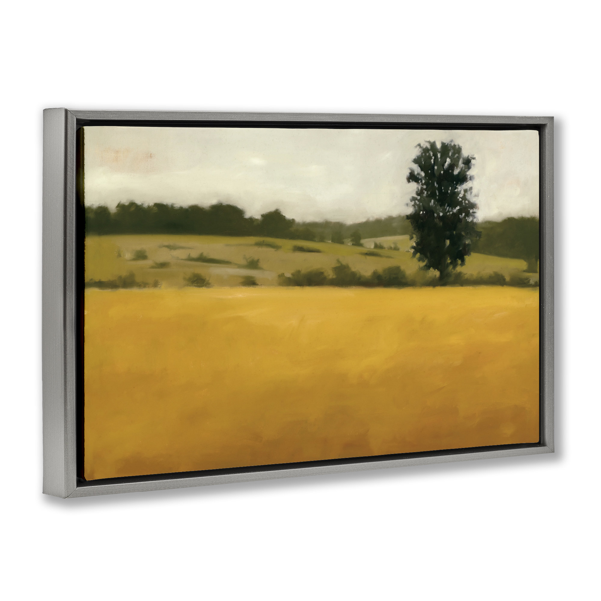 Latitude Run® Autumn Memory Landscape Floating Frame, design by Megan ...