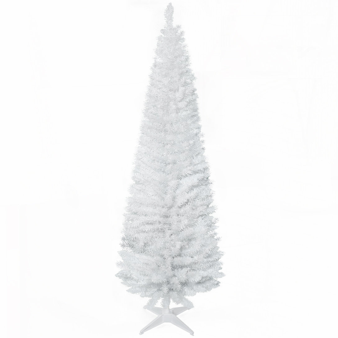 Pencil White Christmas Tree