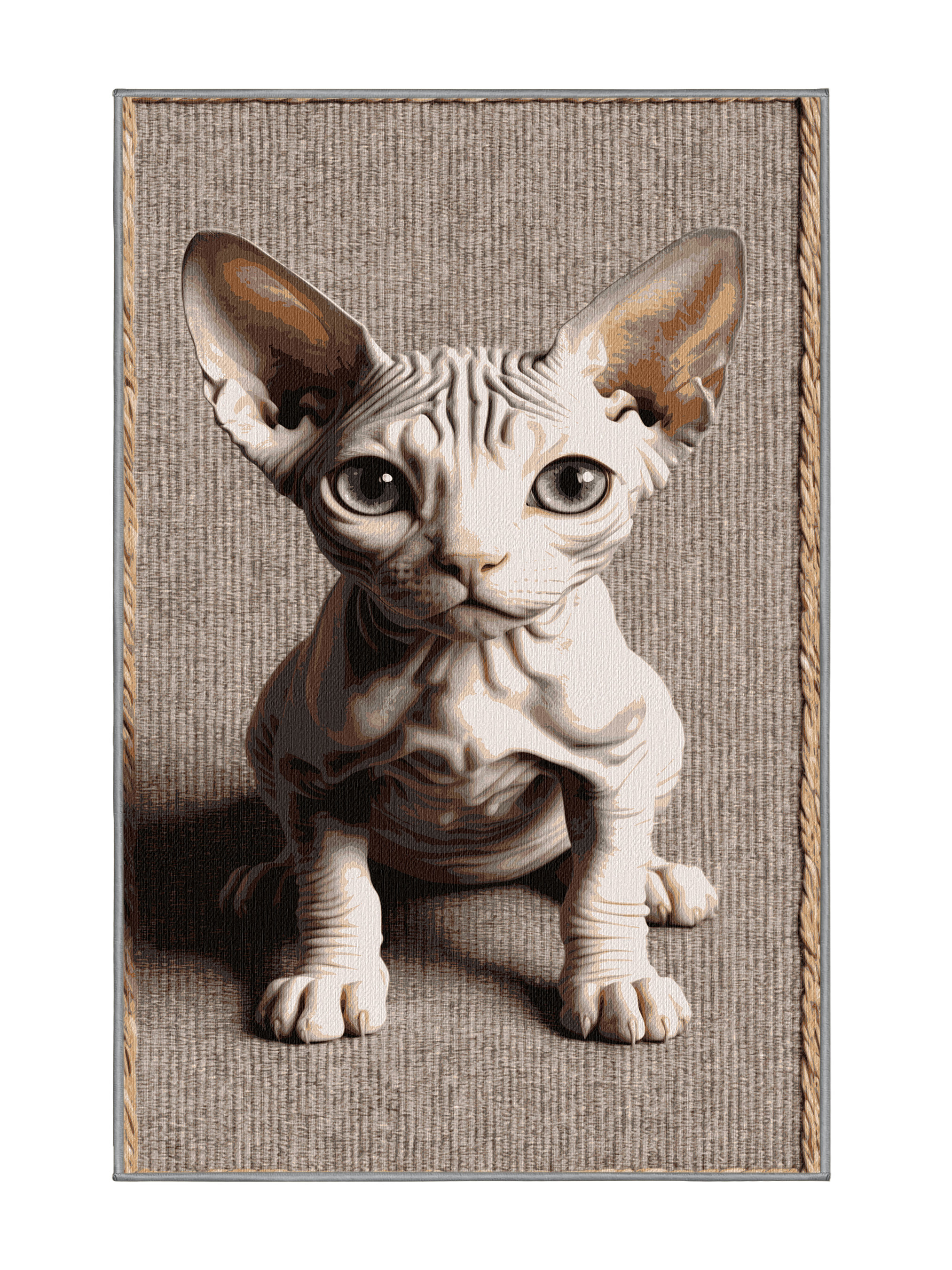 Foundry Select Washable Bambino Cats Area Rug | Wayfair