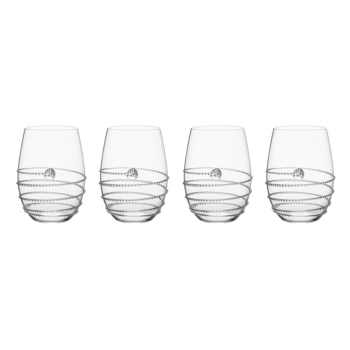 Juliska Amalia 16 oz. Stemless White Wine Glass | Perigold