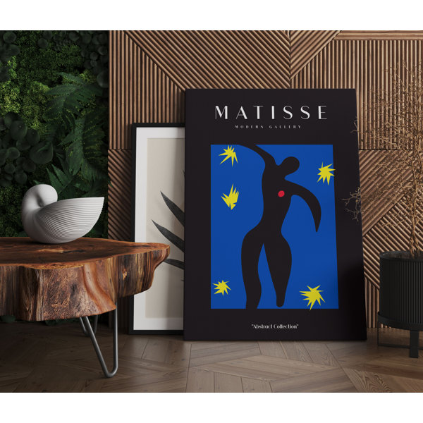 Happy Larry Matisse Modern Gallery - Stars Art Print on Canvas ...