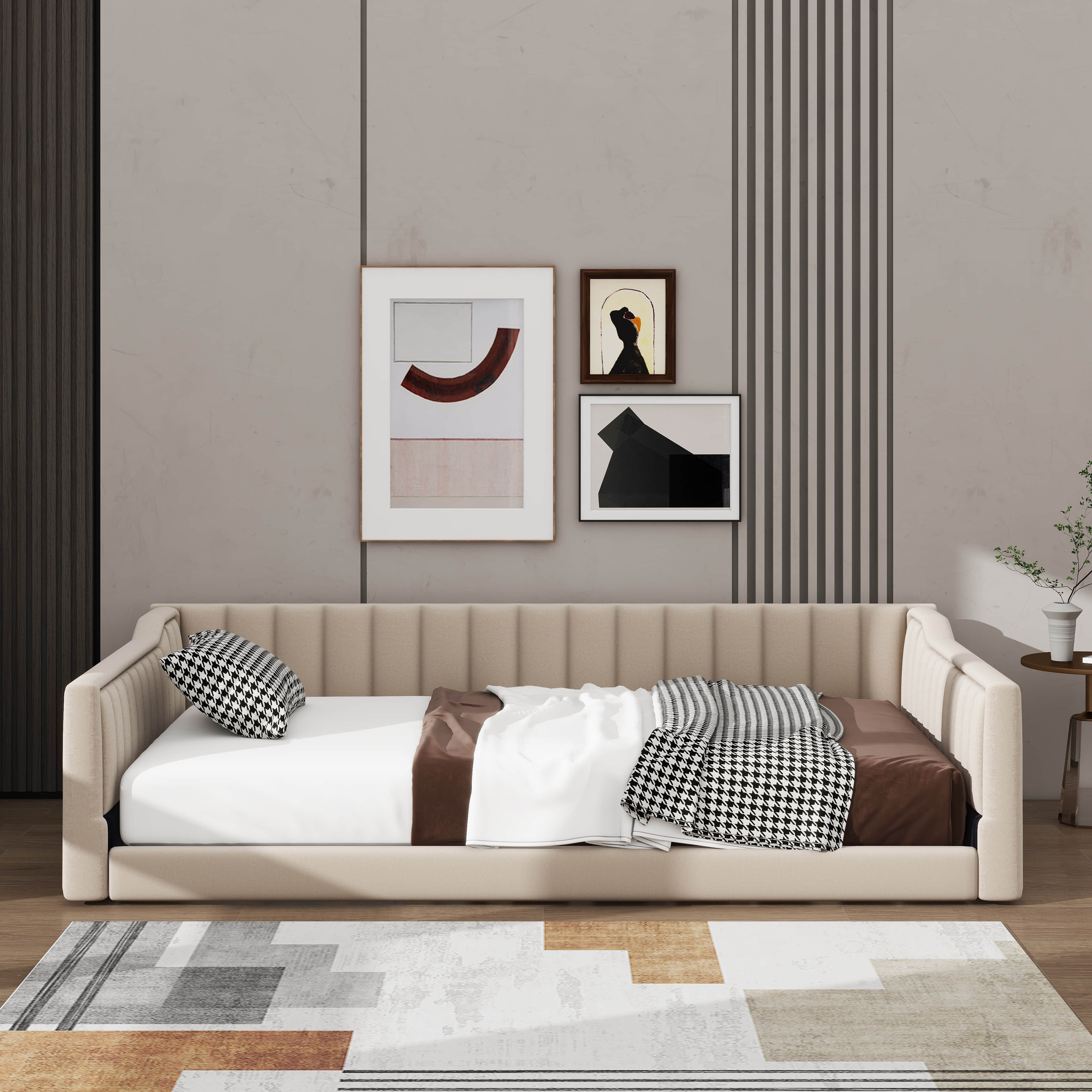 XIUYE Cozy Daybed With Convenient Side Storage Pockets | Wayfair