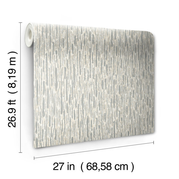 York Wallcoverings Abstract Roll | Wayfair