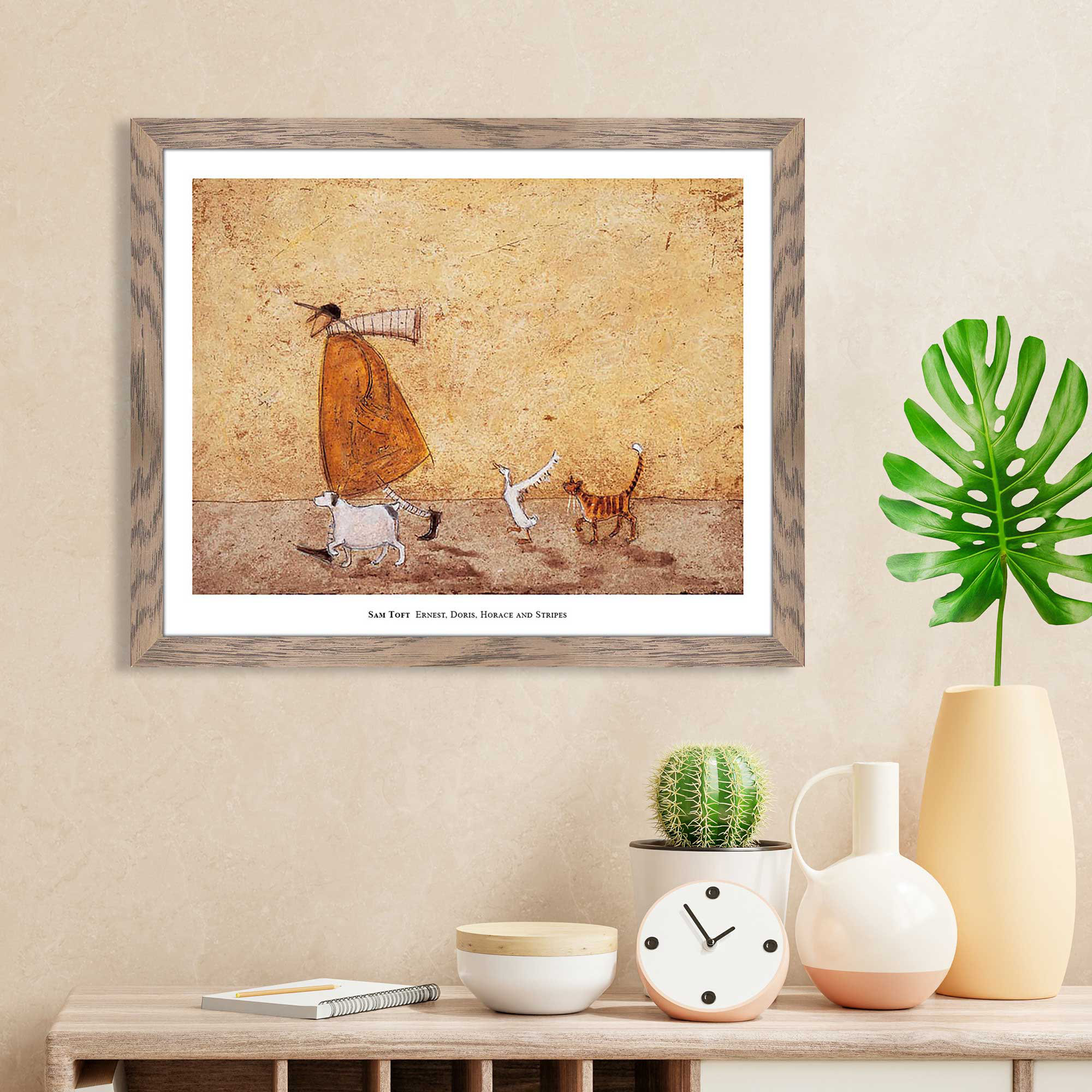 Red Barrel Studio Ernest Doris Horace and Stripes by Sam Toft - Picture ...