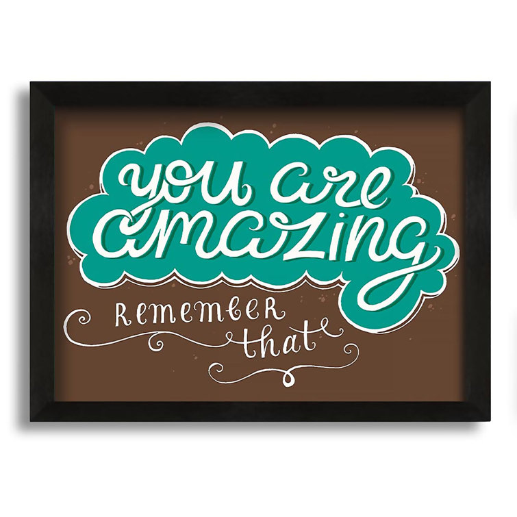 Happy Larry You Are Amazing Remember That - Picture Frame Typography on ...