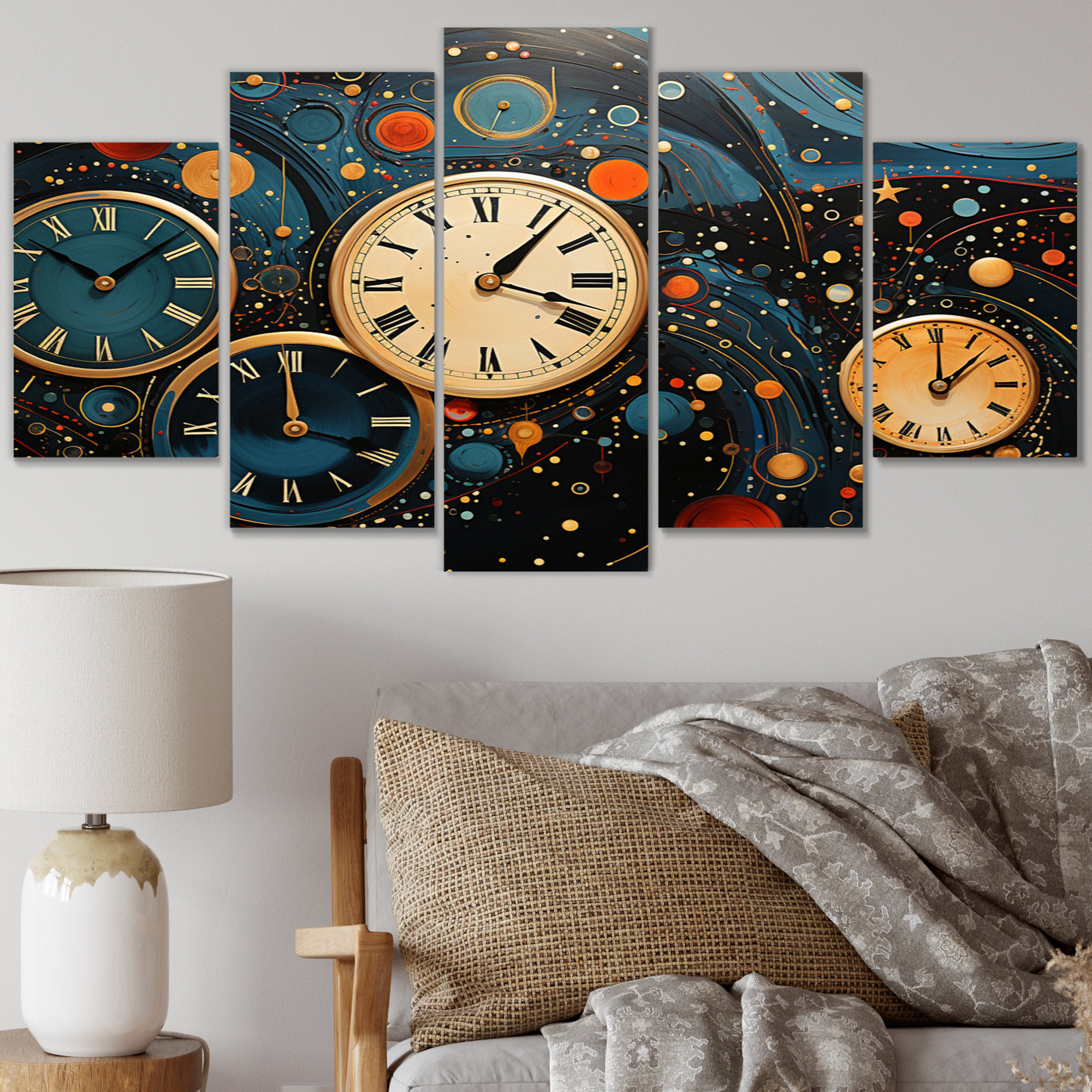 Red Barrel Studio Watches Chronological Rhythms - Watches Metal Wall ...