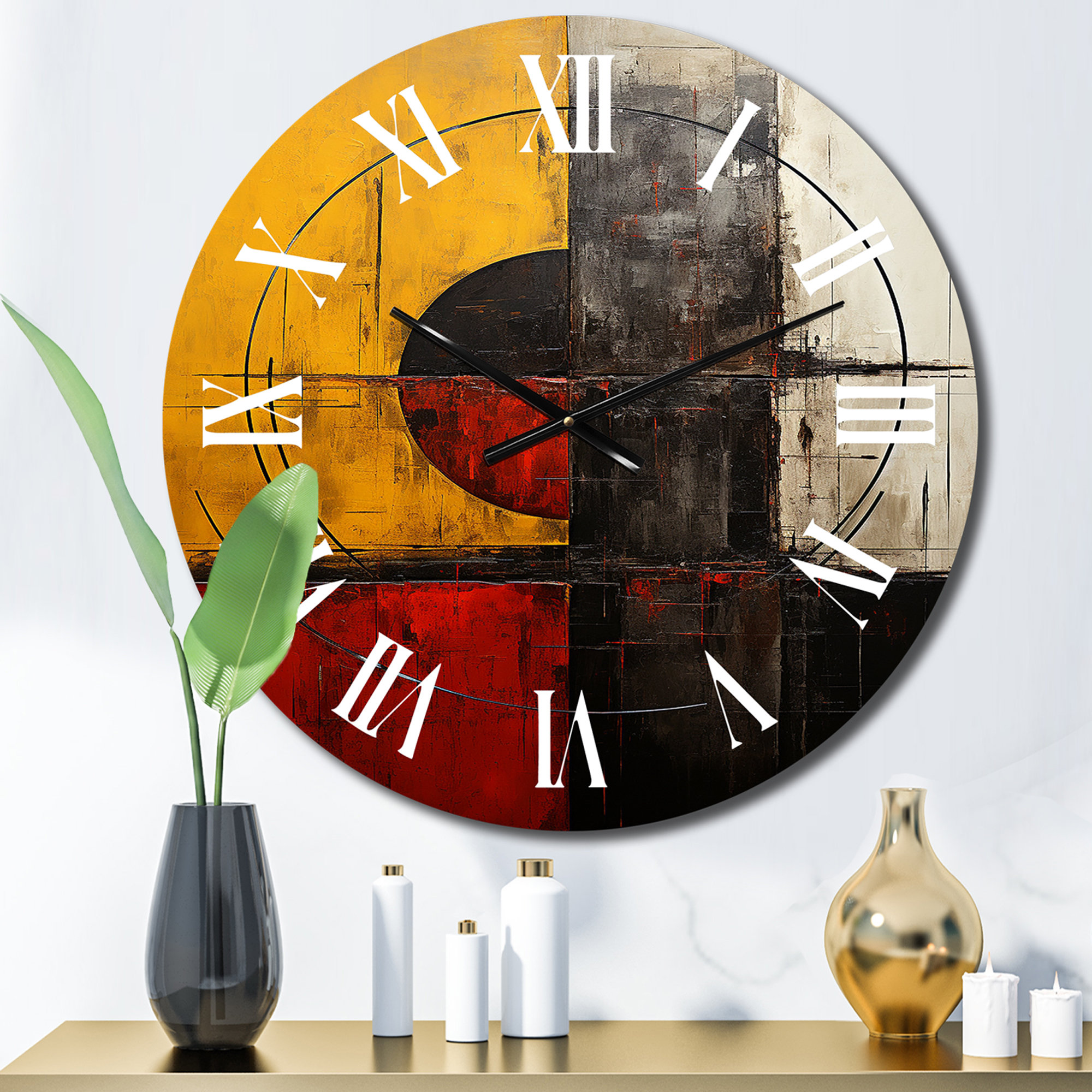 East Urban Home Belgian Dialogue with Geometric Abstraction - Modern ...